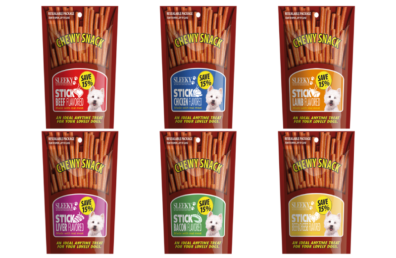 SLEEKY Chewy Snack - Stick 175g.